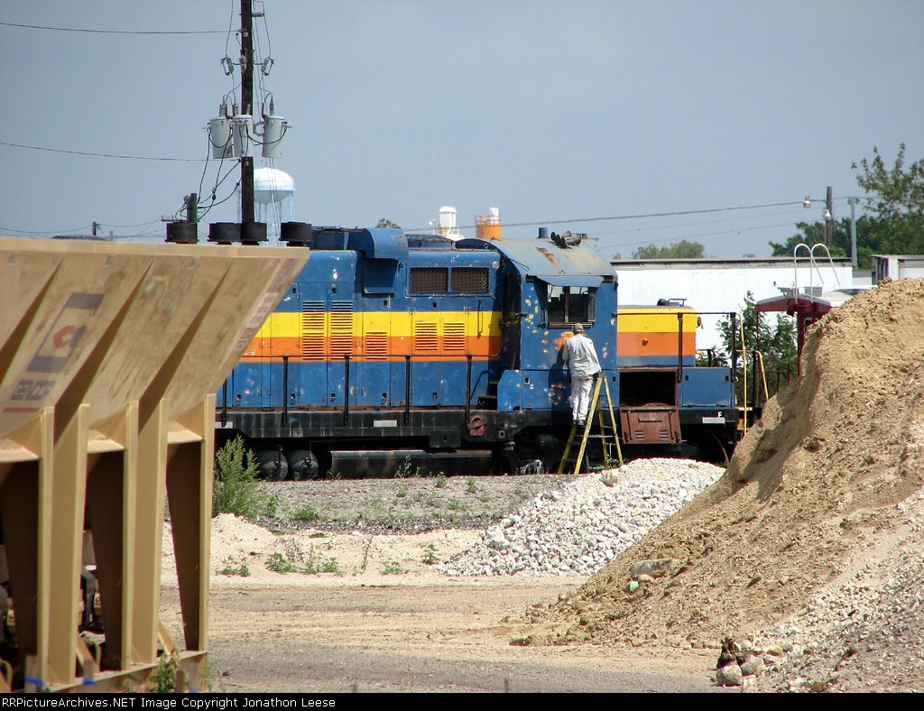 SGLR 578 getting paint work